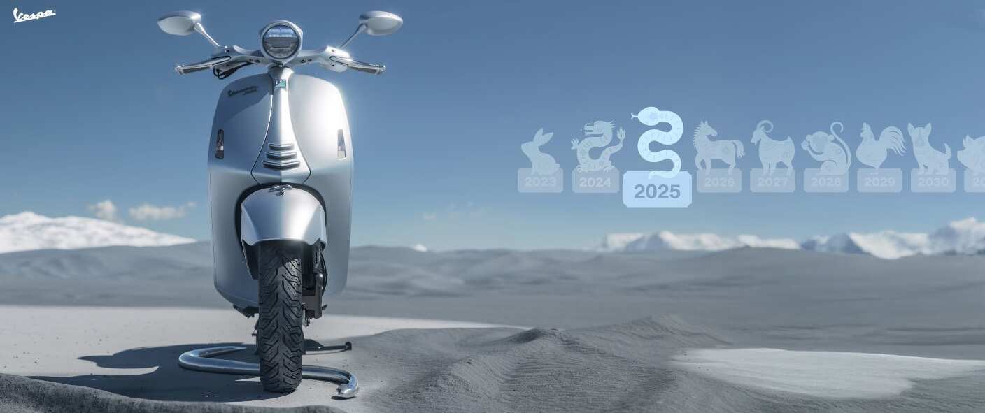 Vespa 946 Snake: Phiên bản bạch xà đón Tết Ất Tỵ, sẽ về Việt Nam - Tuổi Trẻ Online