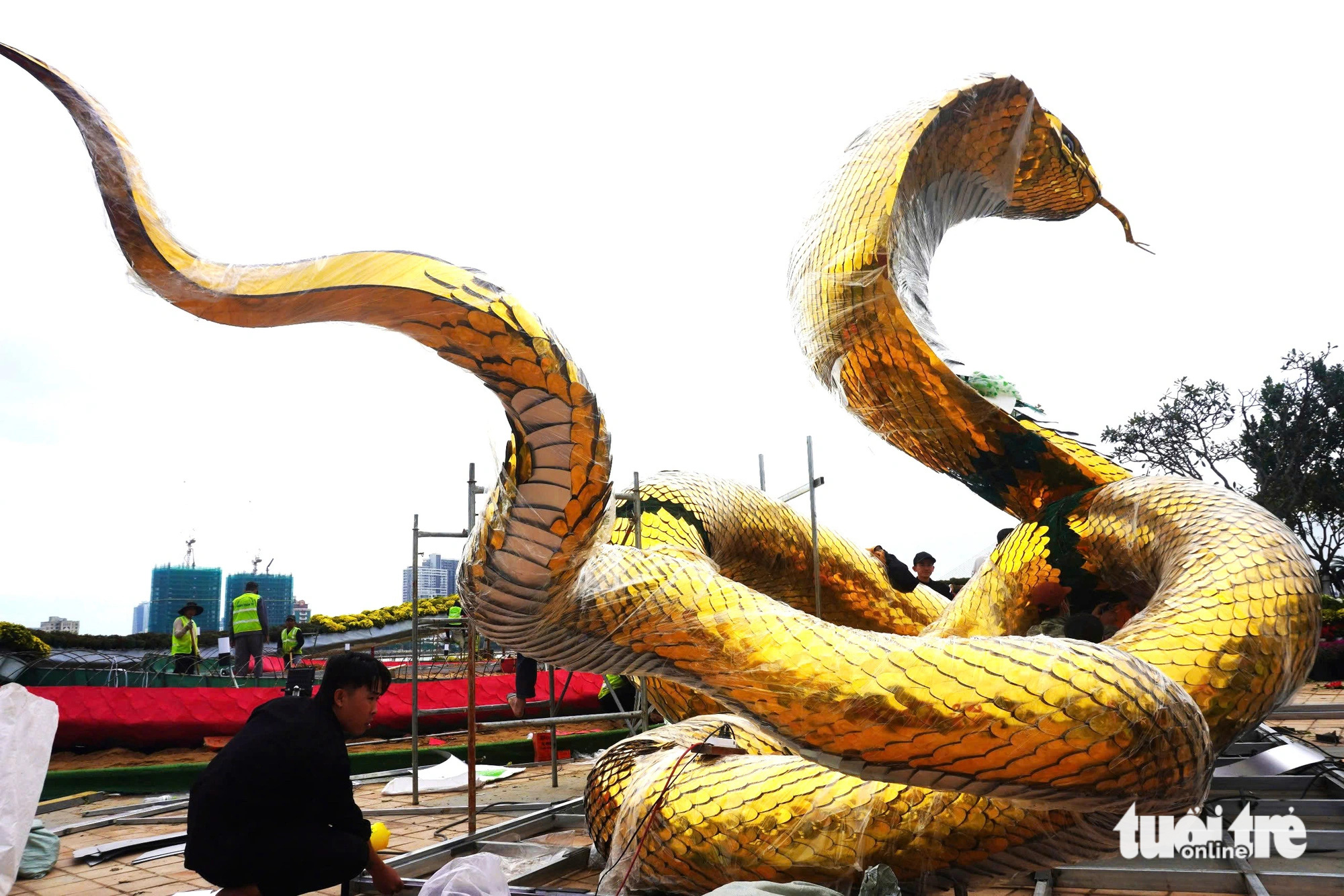 Vì sao linh vật rắn Đà Nẵng của nghệ nhân Đinh Văn Tâm bị chê? - Tuổi ...