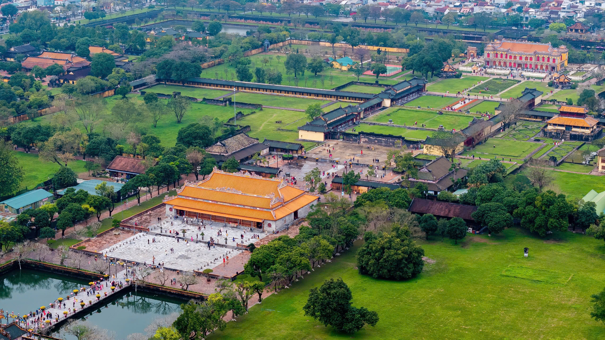 Tourismus in Hue ist am Tet At Ty ein großer Erfolg