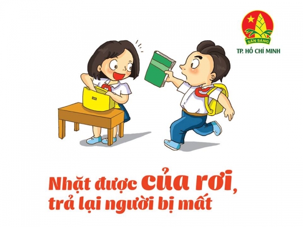 Cùng "Nói lời hay, làm việc tốt" bằng tranh vẽ