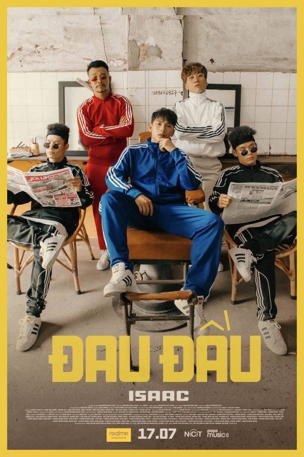 Isaac bị bạn thân tát đến “đau đầu” trong MV mới