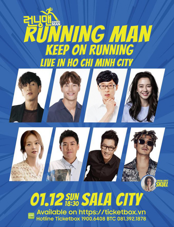 Dàn sao "Running Man" gửi lời chào đến fan Việt trước ngày fan meeting