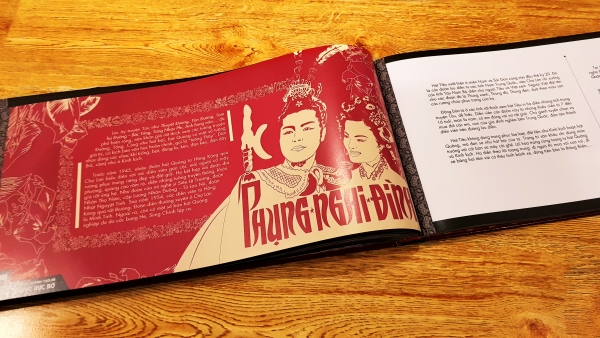 Bức tranh lớn, rực rỡ lưu giữ ký ức về hòn ngọc Viễn Đông