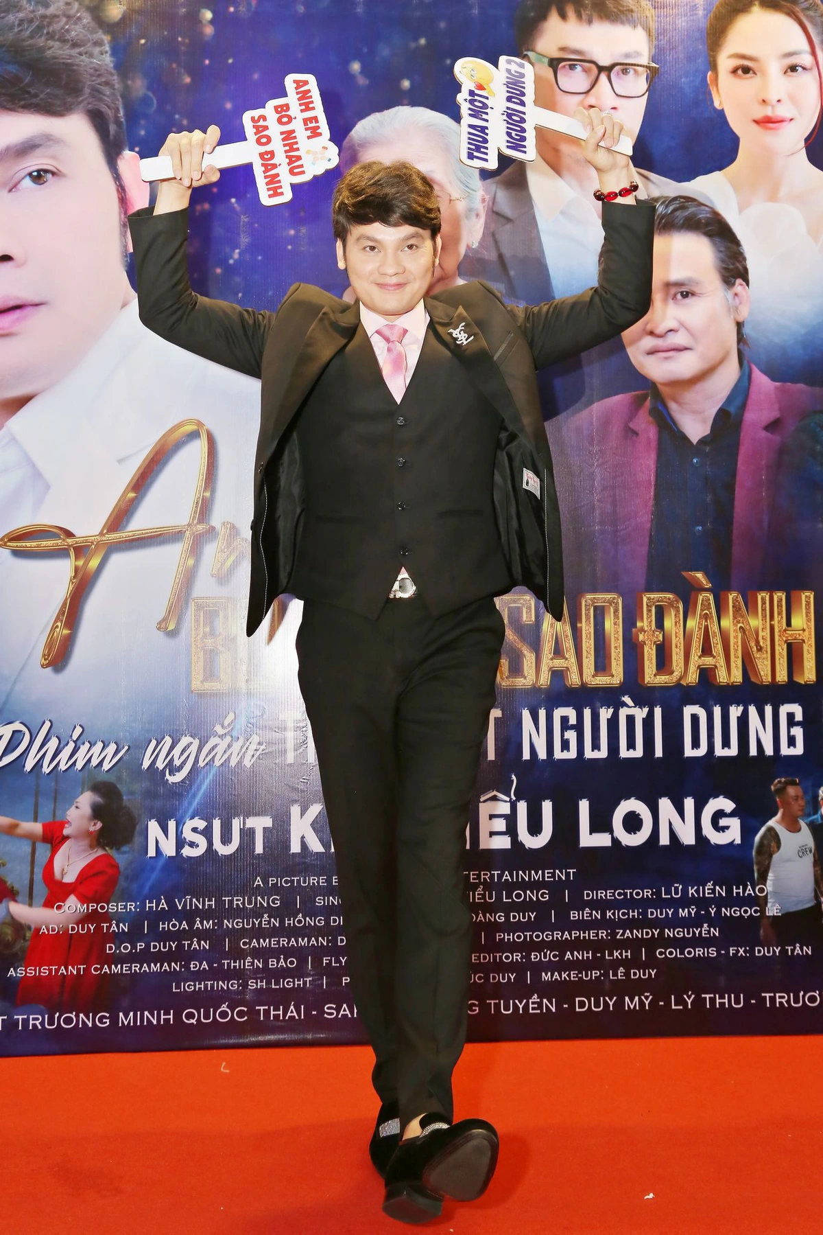 Kim Tử Long, Lâm Vũ, Bình Tinh, Lâm Khánh Chi mừng Kim Tiểu Long ra ...