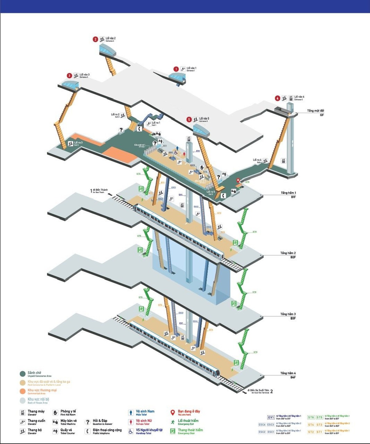 Cụm từ ‘ke ga’ trong các ga tàu metro số 1 có ý nghĩa gì? - Tuổi Trẻ Online