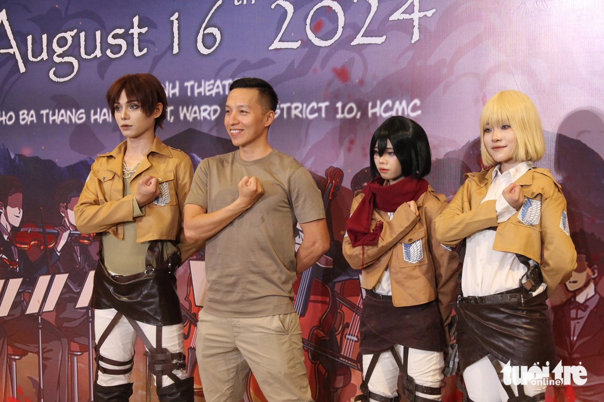 Đập cánh tự do cùng đêm nhạc Attack on Titan - Tuổi Trẻ Online