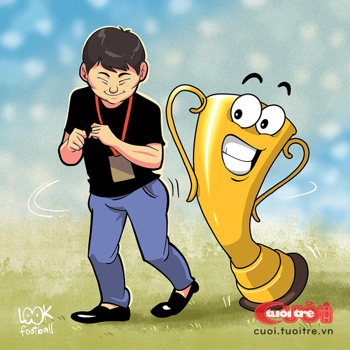 Hóa ra HLV Kim Sang Sik cũng biết nhảy hip hop - Tuổi Trẻ Online