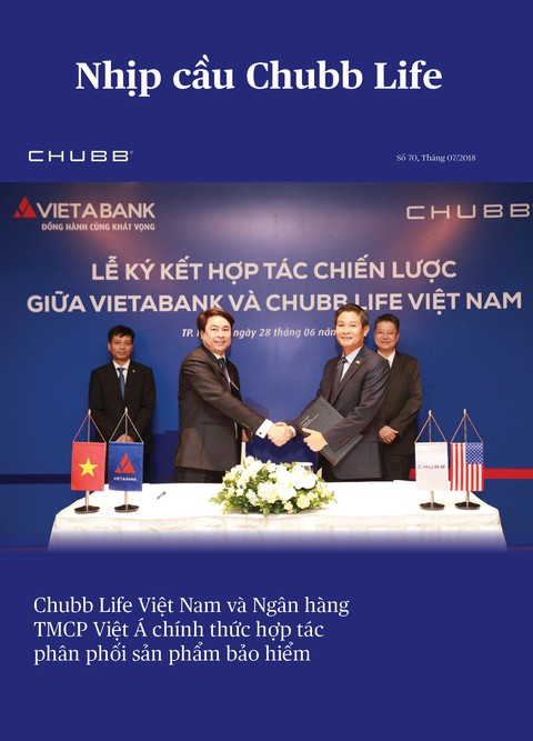 Chubb Life Việt Nam và Ngân hàng TMCP Việt Á chính thức hợp tác phân ...
