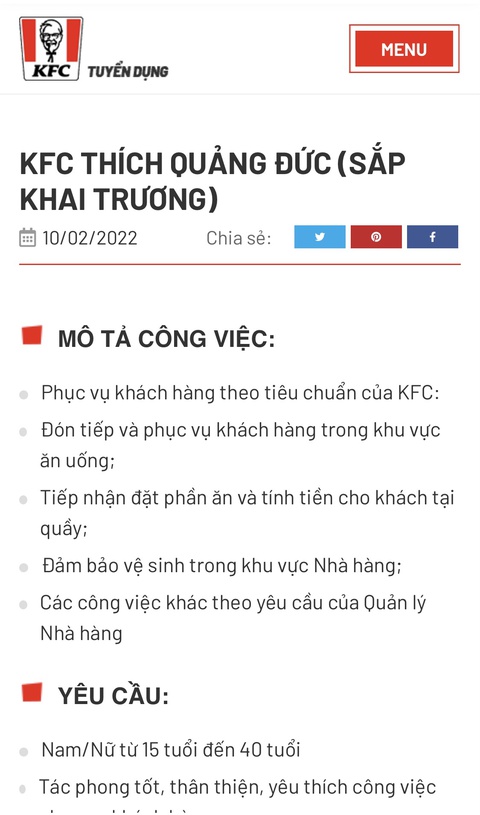 Giáo hội Phật giáo đề nghị không dùng tên gọi 'KFC Thích Quảng Đức' - Tuổi Trẻ Online