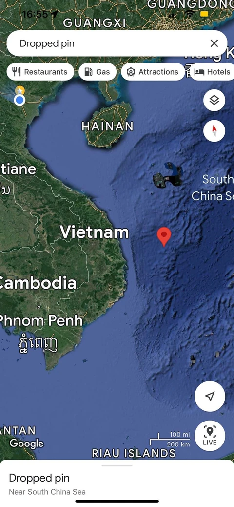 Apple đã chỉnh sửa, bản đồ mới có hai quần đảo Hoàng Sa và Trường Sa ...