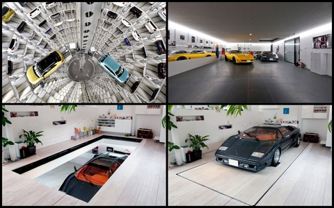 Những garage độc đáo trên thế giới: ‘Tàu đom đóm khổng lồ’, điều khiển ...