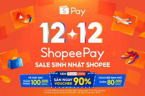 Mua sắm cuối năm cùng loạt ưu đãi hấp dẫn tại 12.12 Shopee Live Sale Sinh Nhật - Tuổi Trẻ Online