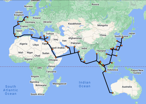 Tuyến cáp quang biển SMW3 gặp sự cố, đã khắc phục xong - Tuổi Trẻ Online