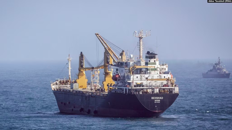 Các chuyên gia hàng hải theo sát Behshad - con tàu bí ẩn của Iran ...