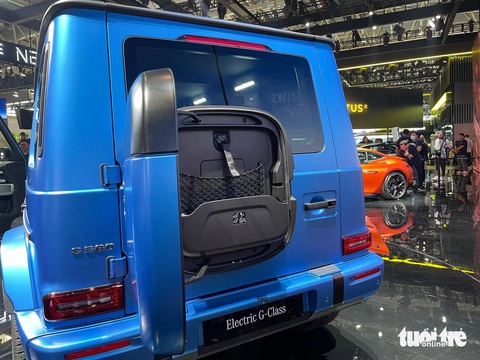 Chi tiết Mercedes-Benz G-Class thuần điện: Đi 476km/lần sạc, xoay 360 ...