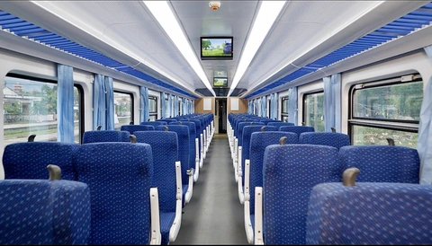 Thử nghiệm toa tàu hạng sang của Tập đoàn Jinxin Trung Quốc chạy tuyến ...