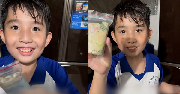 Mẹ mát lòng mát dạ khi nhận được món quà bí mật của con trai