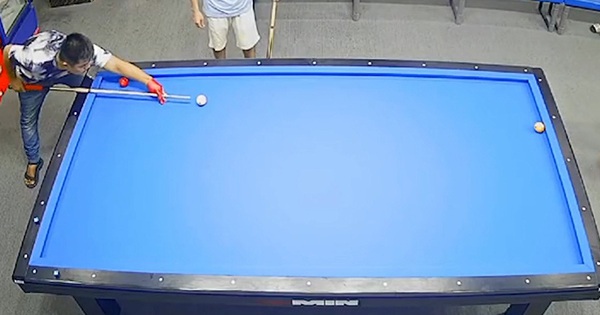 Chàng trai có pha bida rùa 7 băng