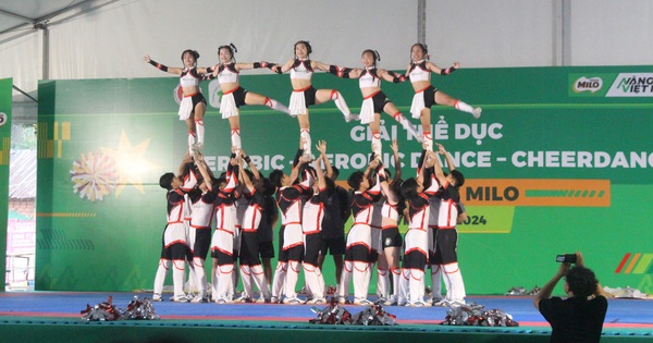 Trường THPT Trần Khai Nguyên, THPT Trần Phú đăng quang cheerdance cup ...