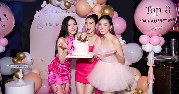 Đỗ Hà, Phương Anh, Ngọc Thảo kỉ niệm 2 năm đăng quang Hoa hậu Việt Nam